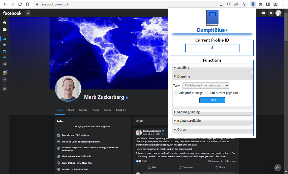 Le-tools.com - DumpItBlue+ - Documentation