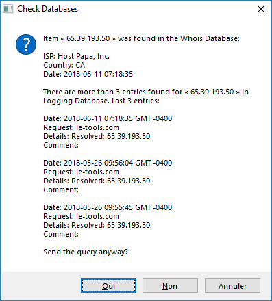 Le-tools.com - XL-Whois - Documentation